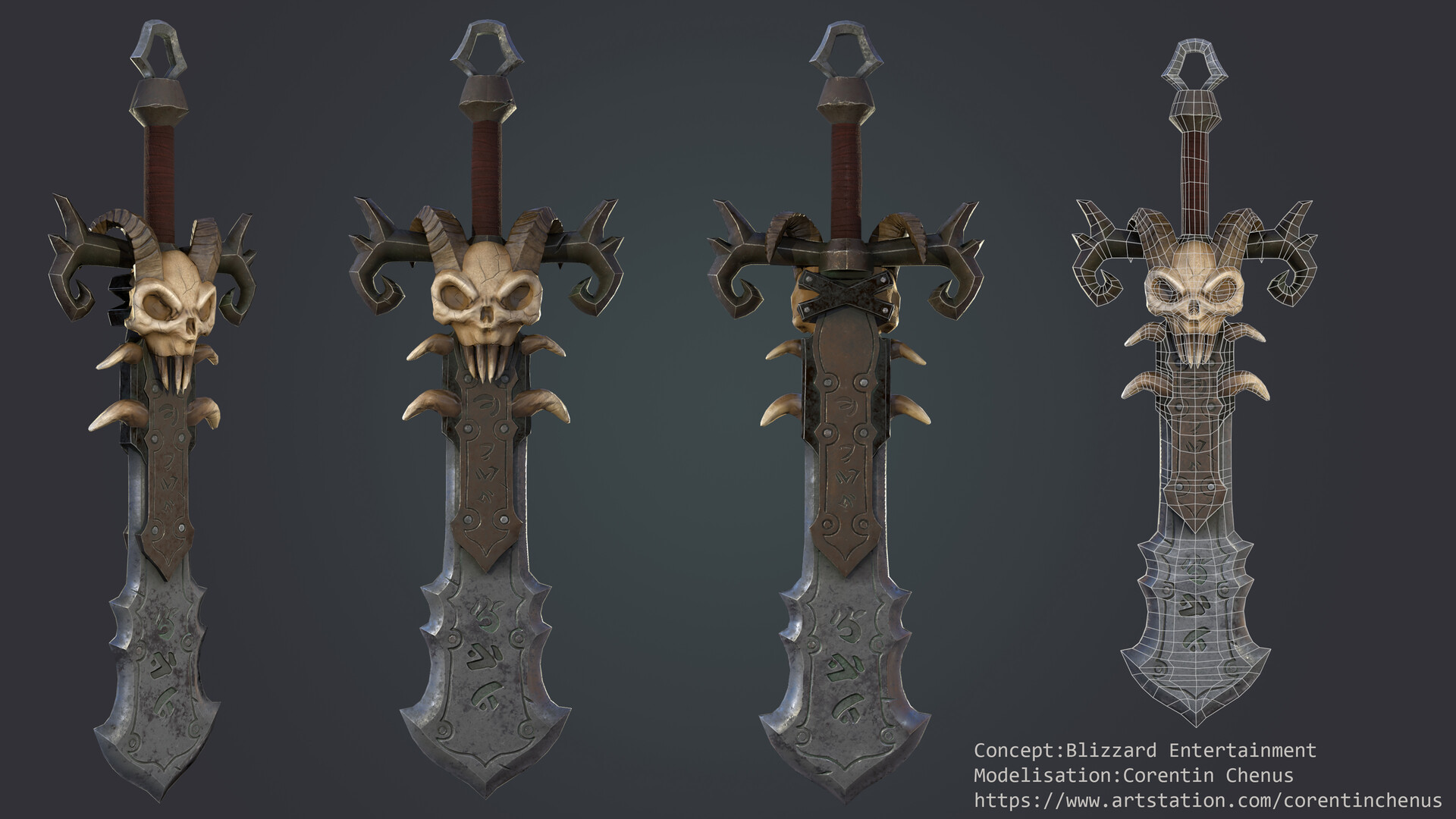 ArtStation - World of Warcraft Sword