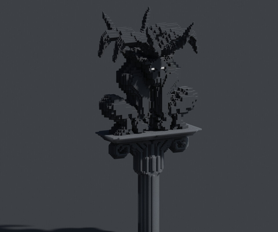 ArtStation - Twin Gargoyle