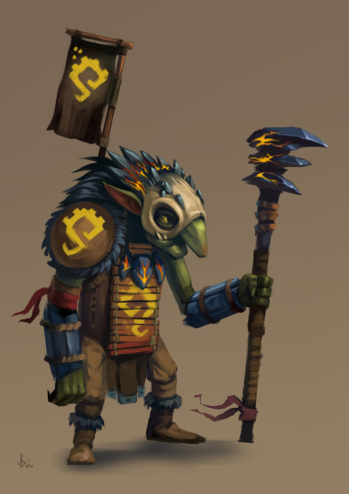 ArtStation - Fire clan