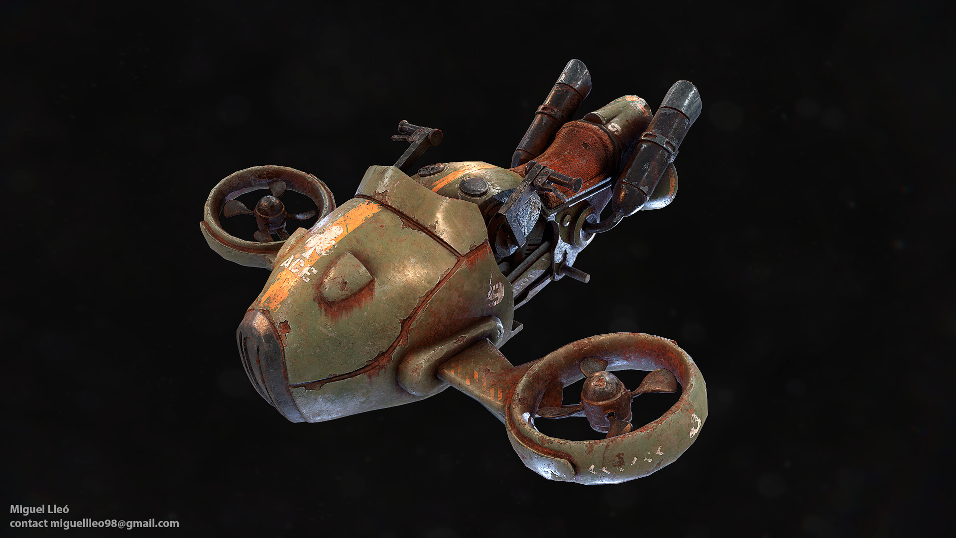 ArtStation - Rusty vehicle