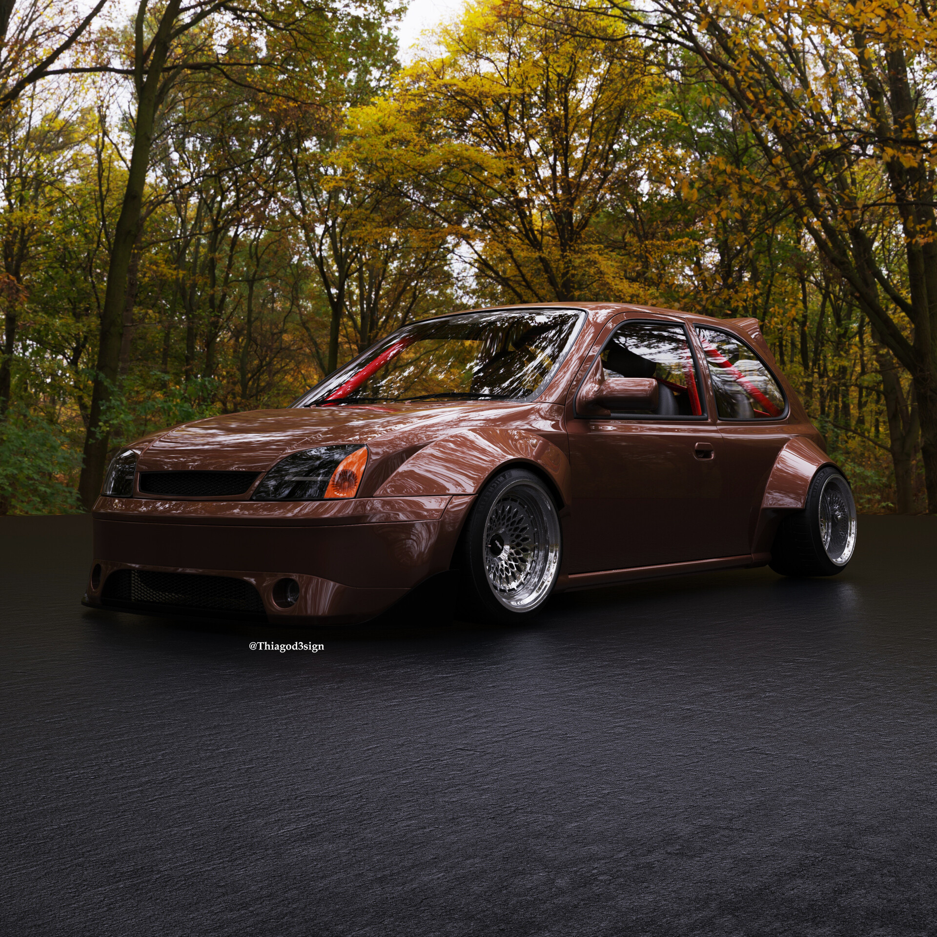 ArtStation - Fiesta MK5 R - TAZ