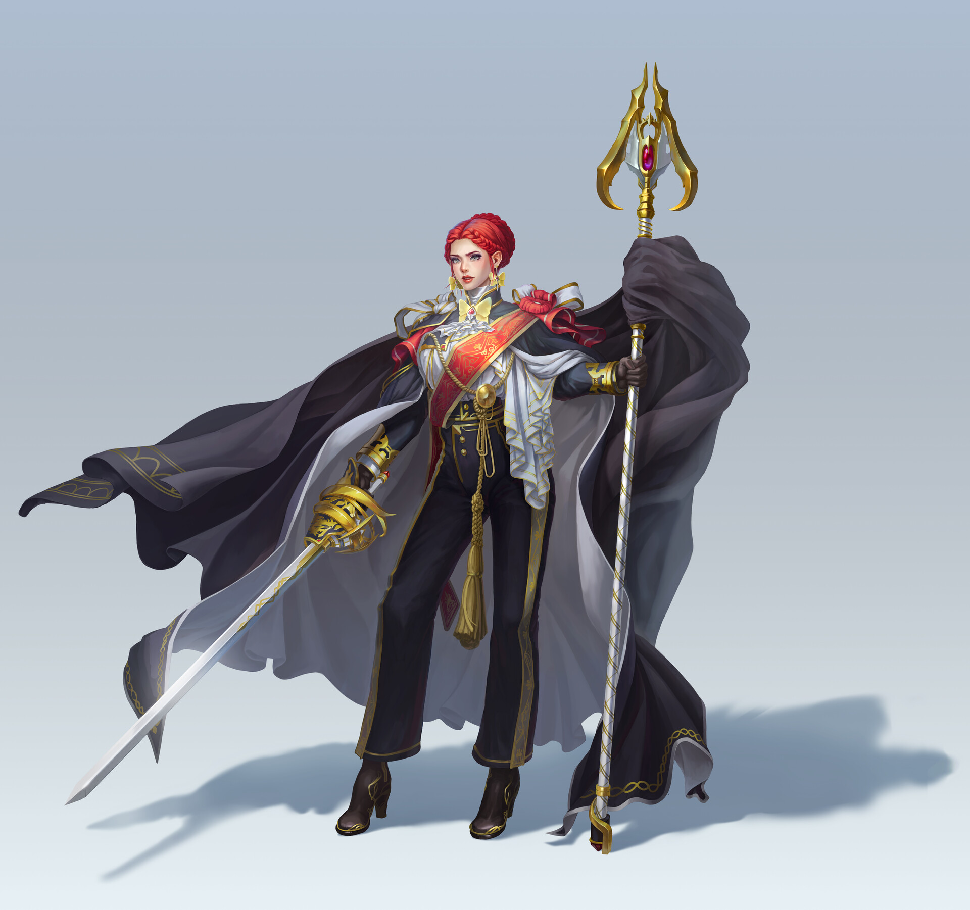 ArtStation - Ashe, The Ashen Lord