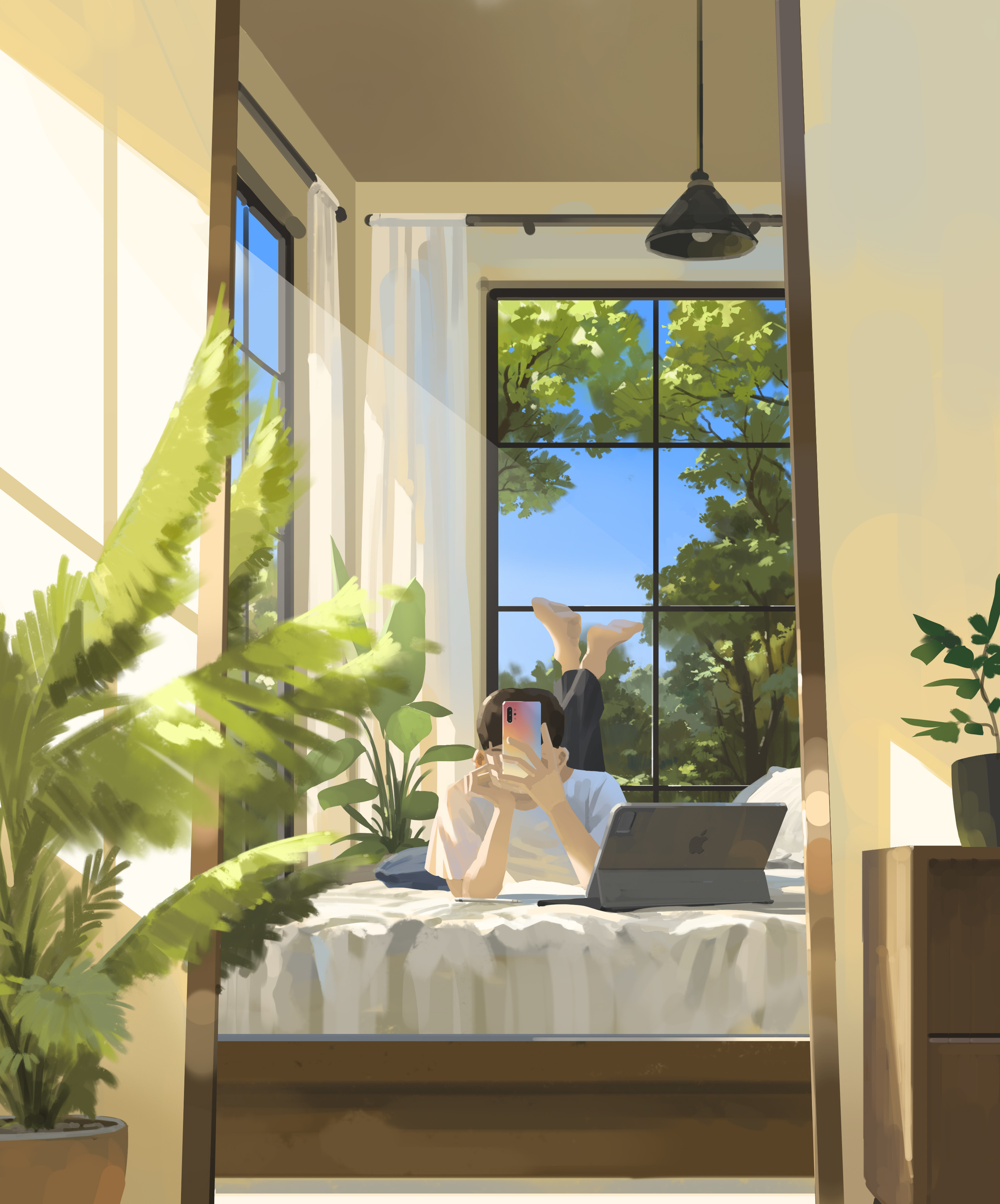 shin-jong-hun-27-work-on-the-bed.jpg (3000×3611)图片_插画图片素材-花瓣网