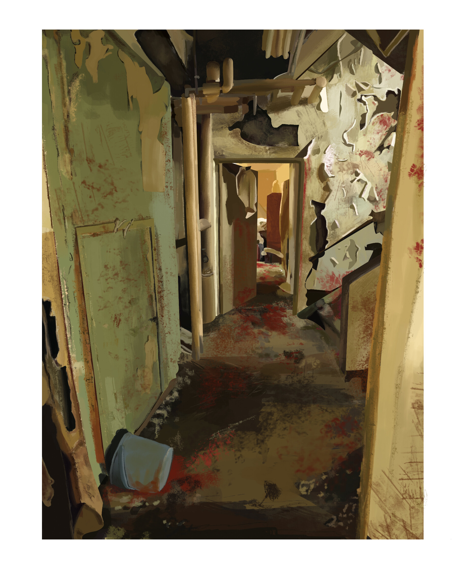 ArtStation - Texture paint study