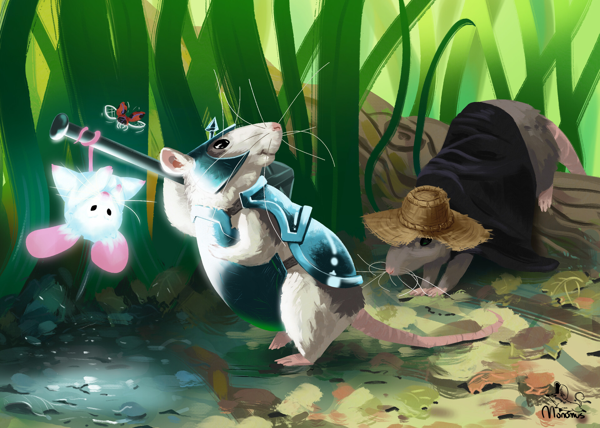 ArtStation - Rodent party