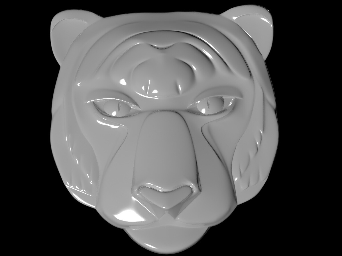 ArtStation - Tiger mask