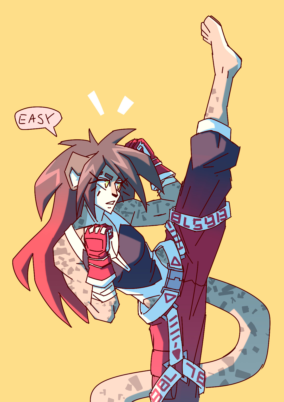 ArtStation - High kick challenge