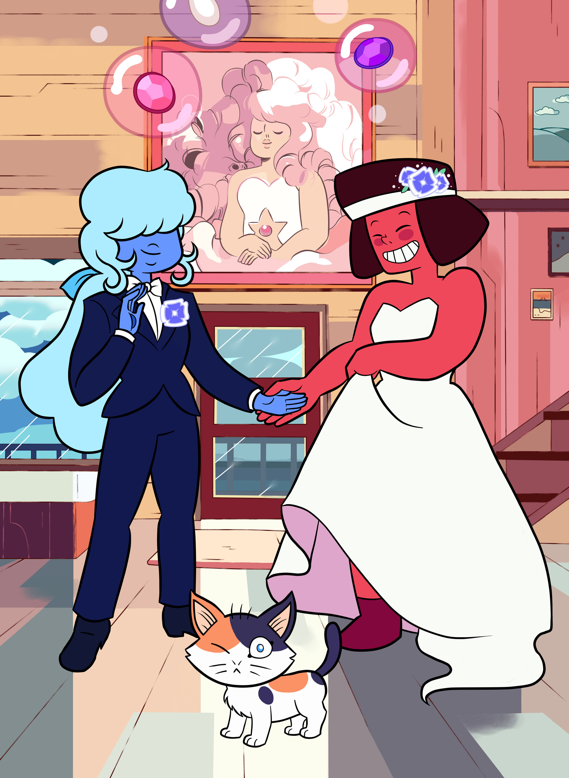 Gugu Garnett Wedding Sally and Garnett's Beautiful Backyard Wedding ...