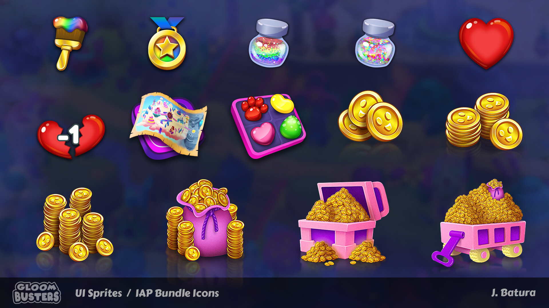 Jordon Batura - Gloom Busters - Concept and Production Art