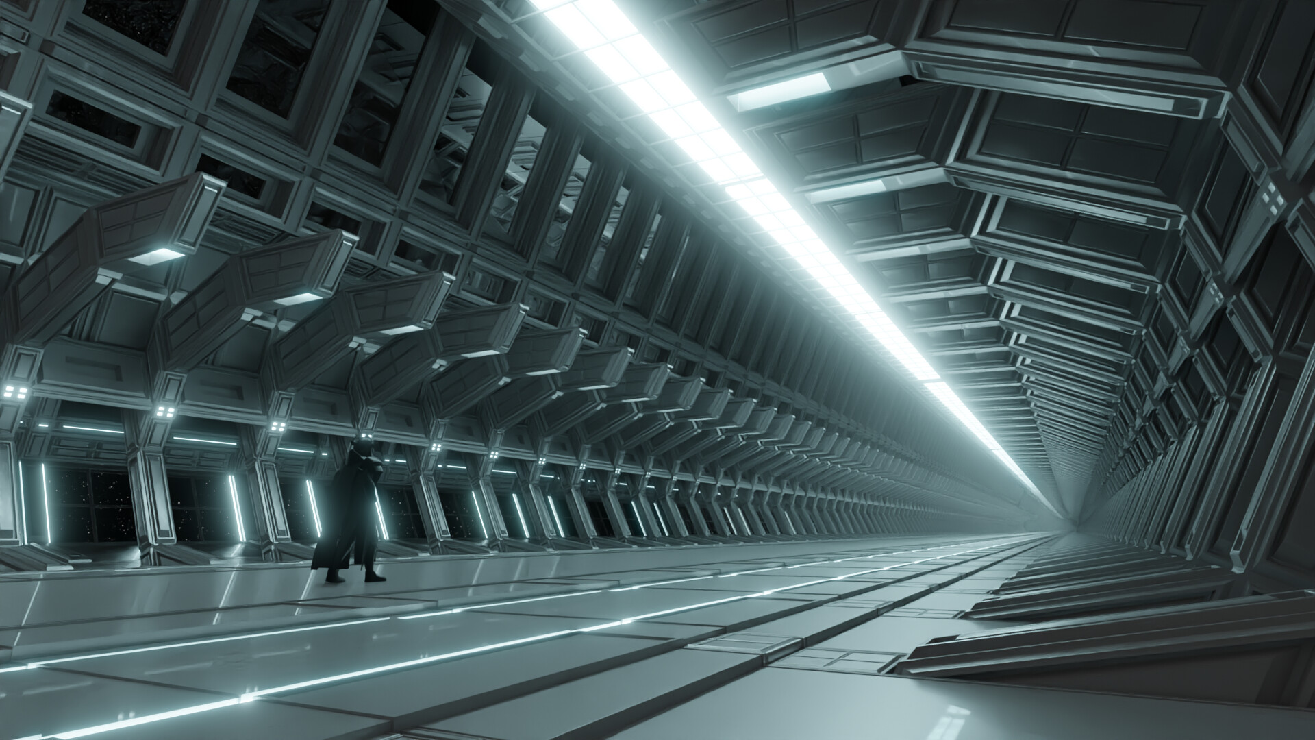 ArtStation - Infinite hallway