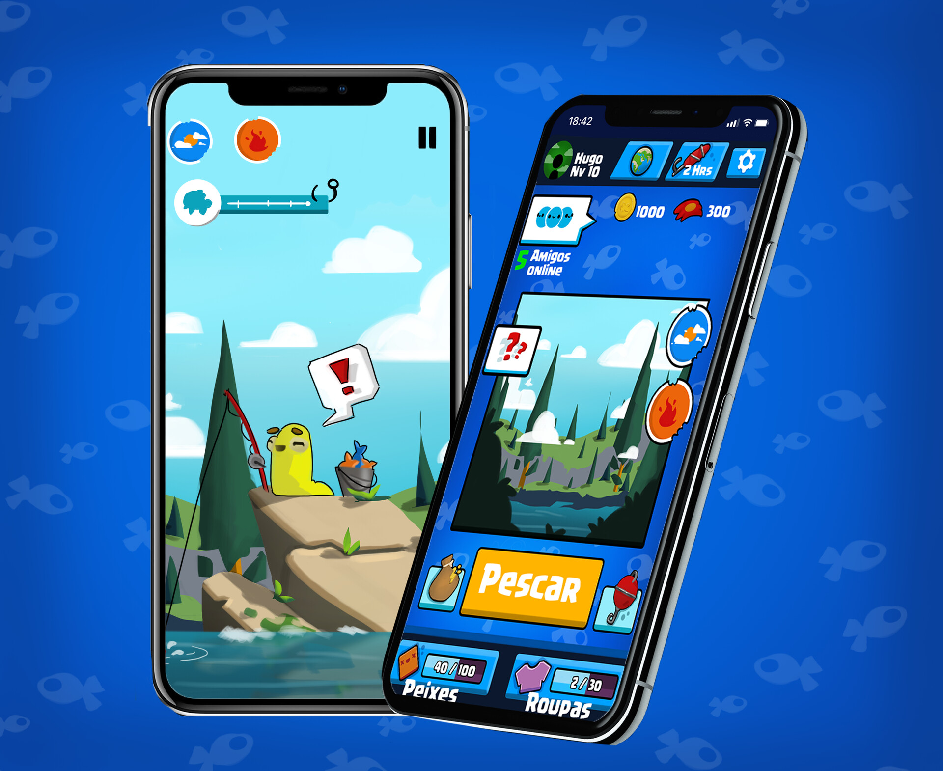 ArtStation - Fishing Game concept