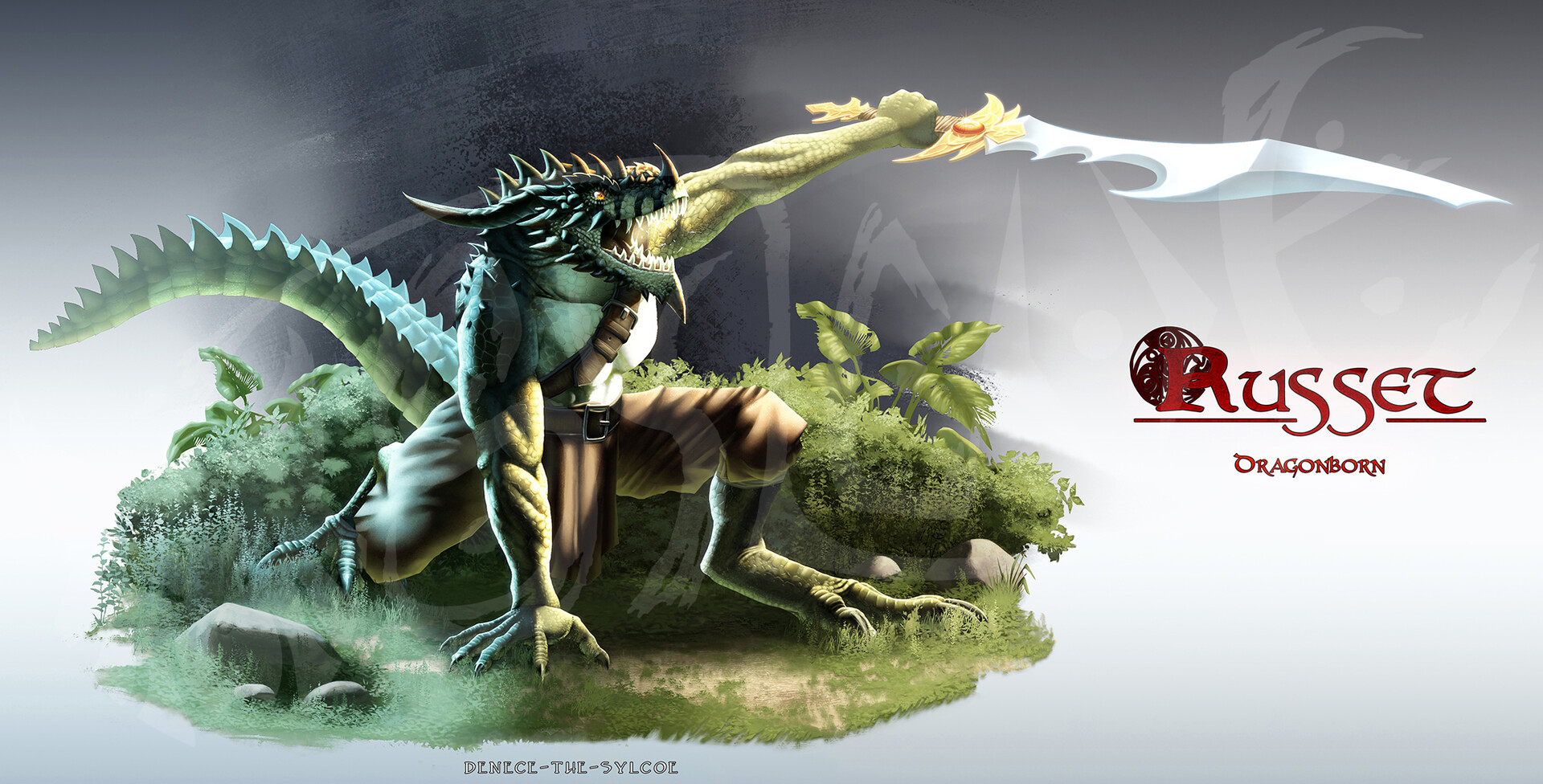 ArtStation - Russet Character Concept