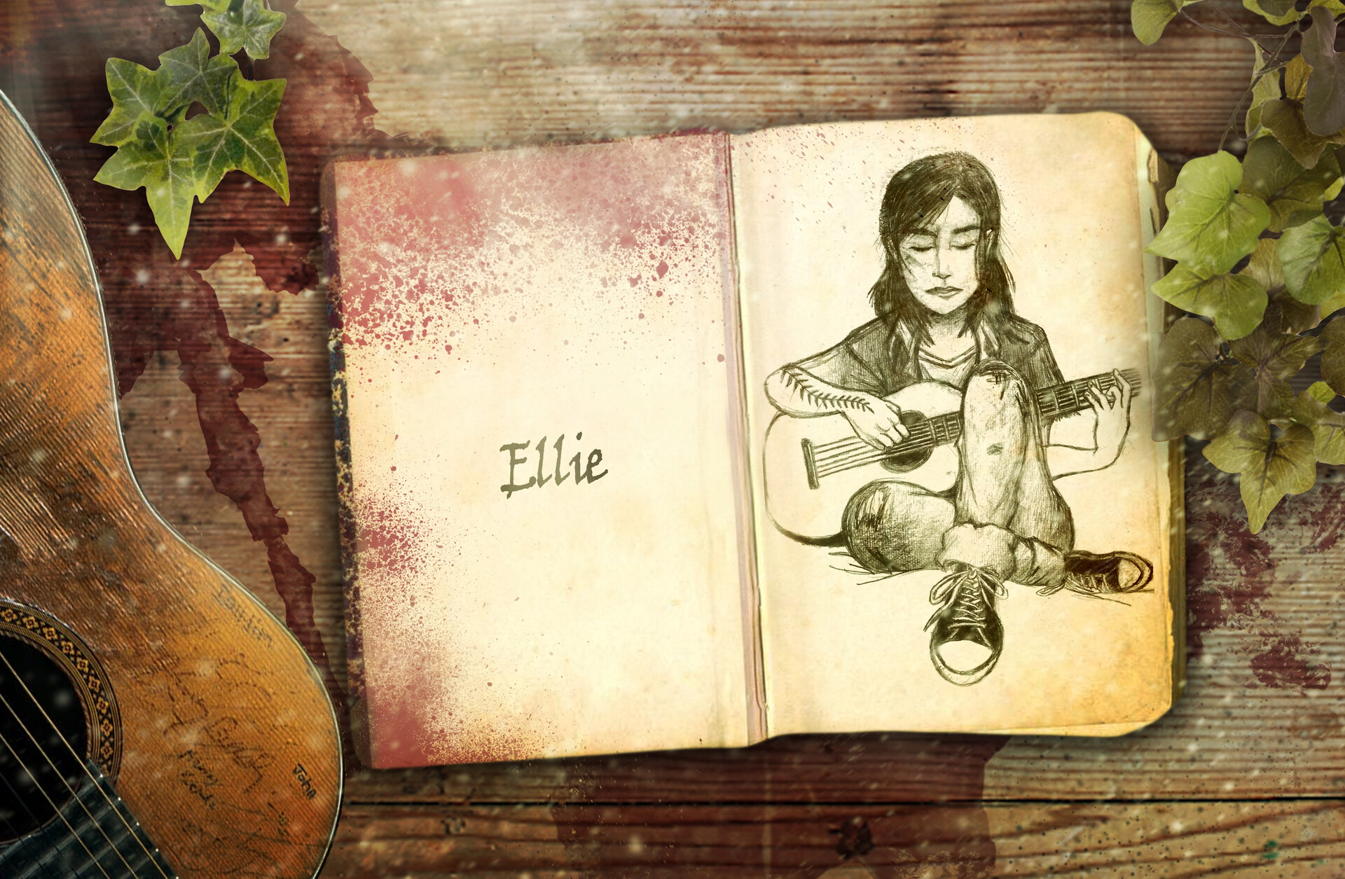 ArtStation - Ellie Draw Portrait