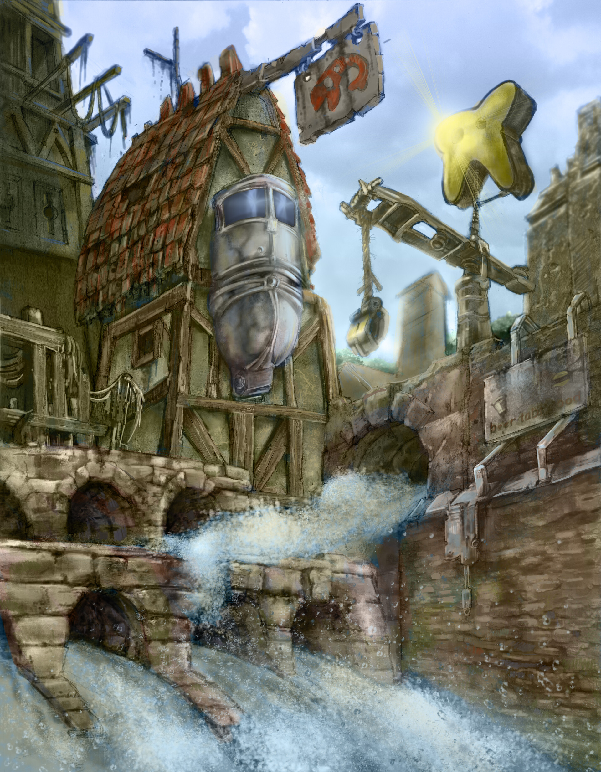 ArtStation - The dam