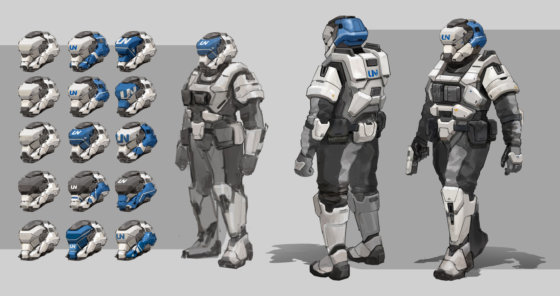 ArtStation - UN Peacekeepers