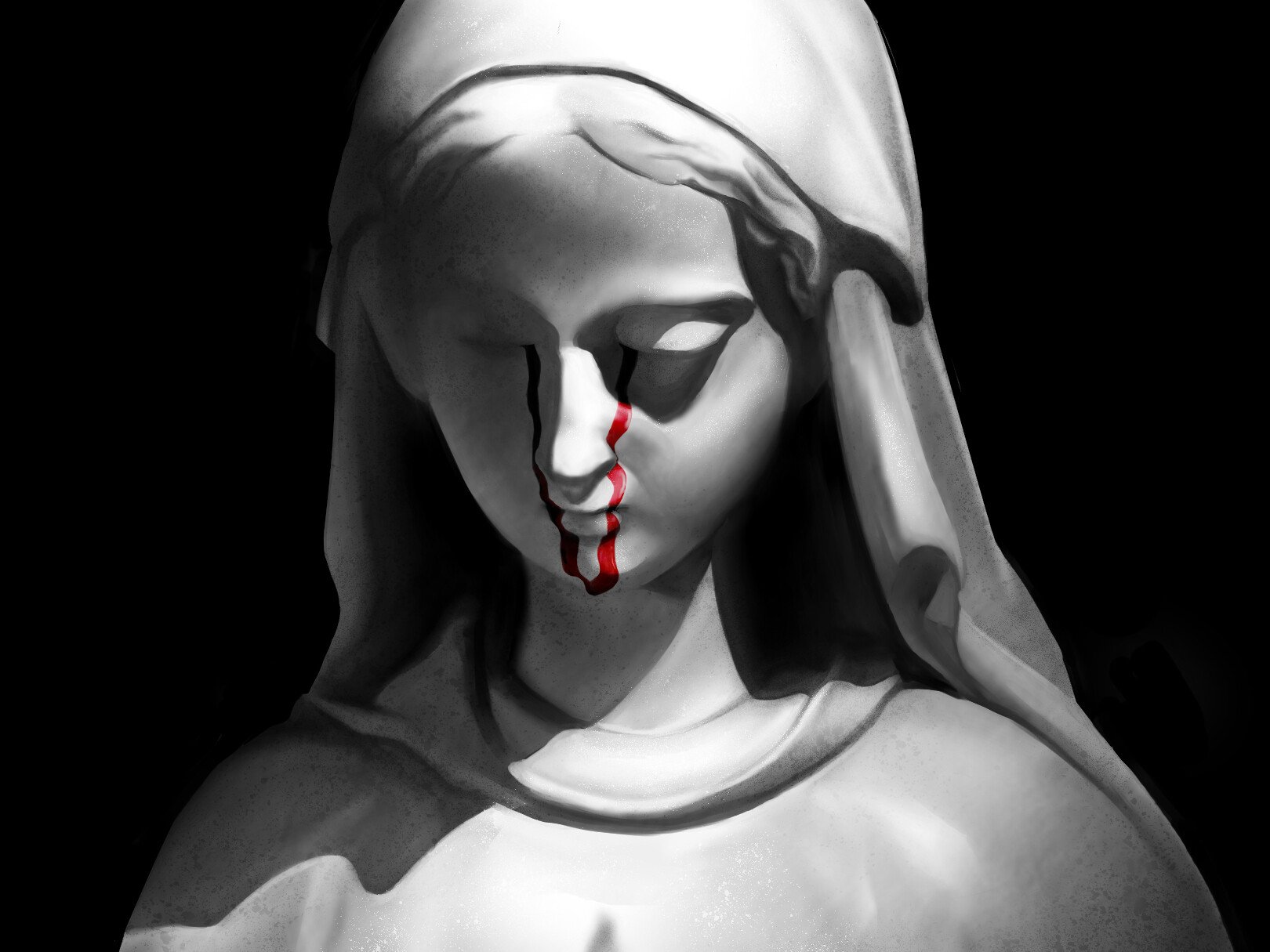 ArtStation - Inktober: Mother Mary