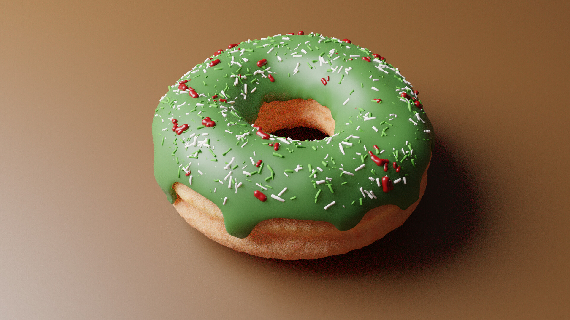 how to make donut in blender