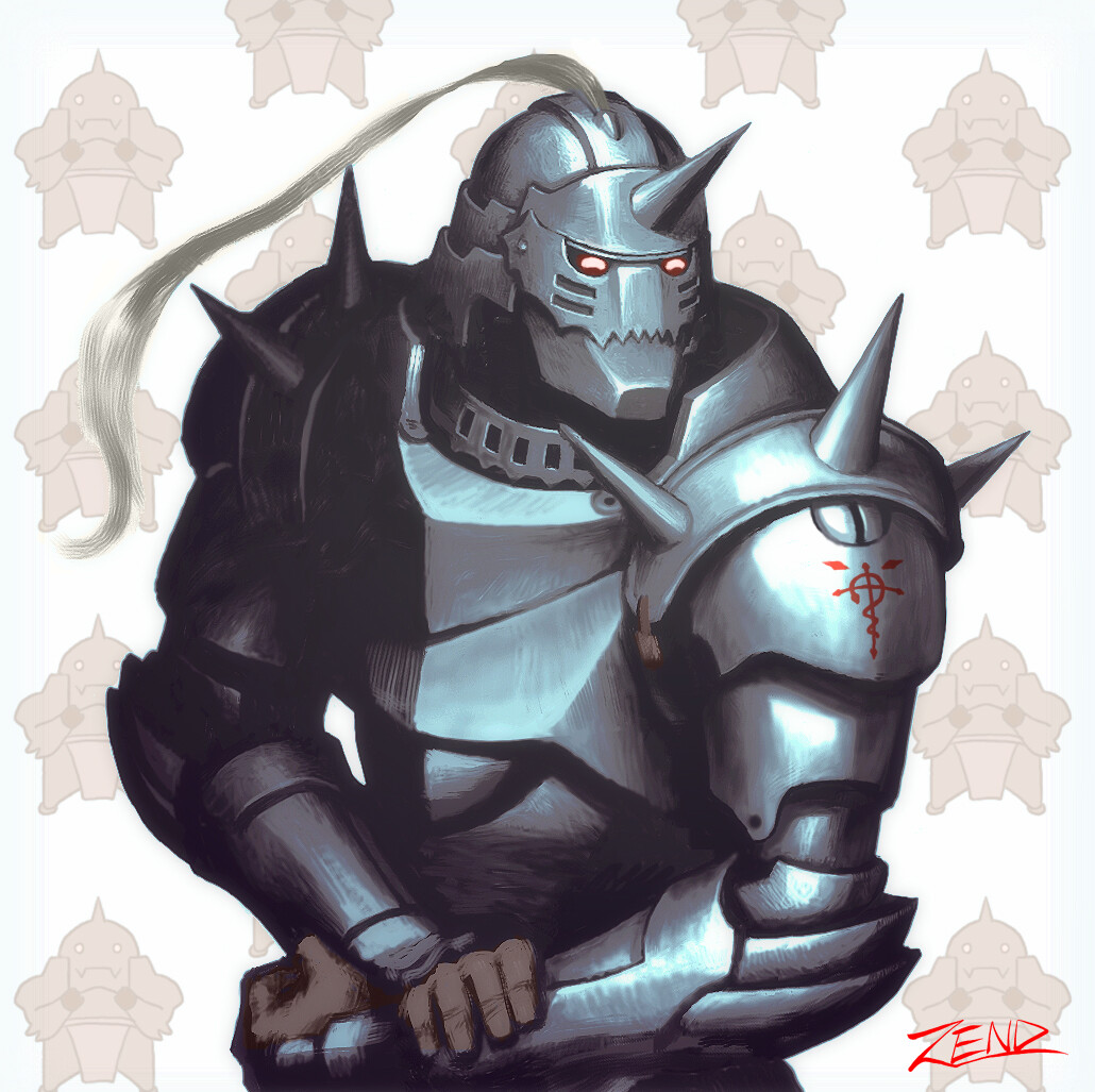 ArtStation - FULLMETAL ALCHEMIST Alphonse