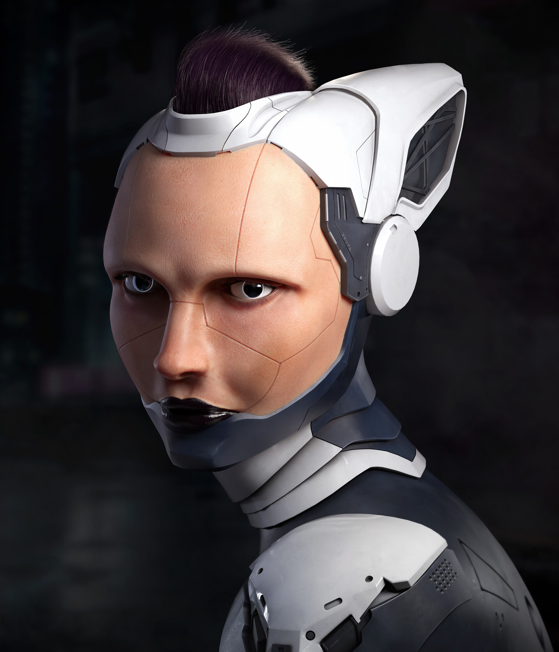 ArtStation - Blu Cyborg