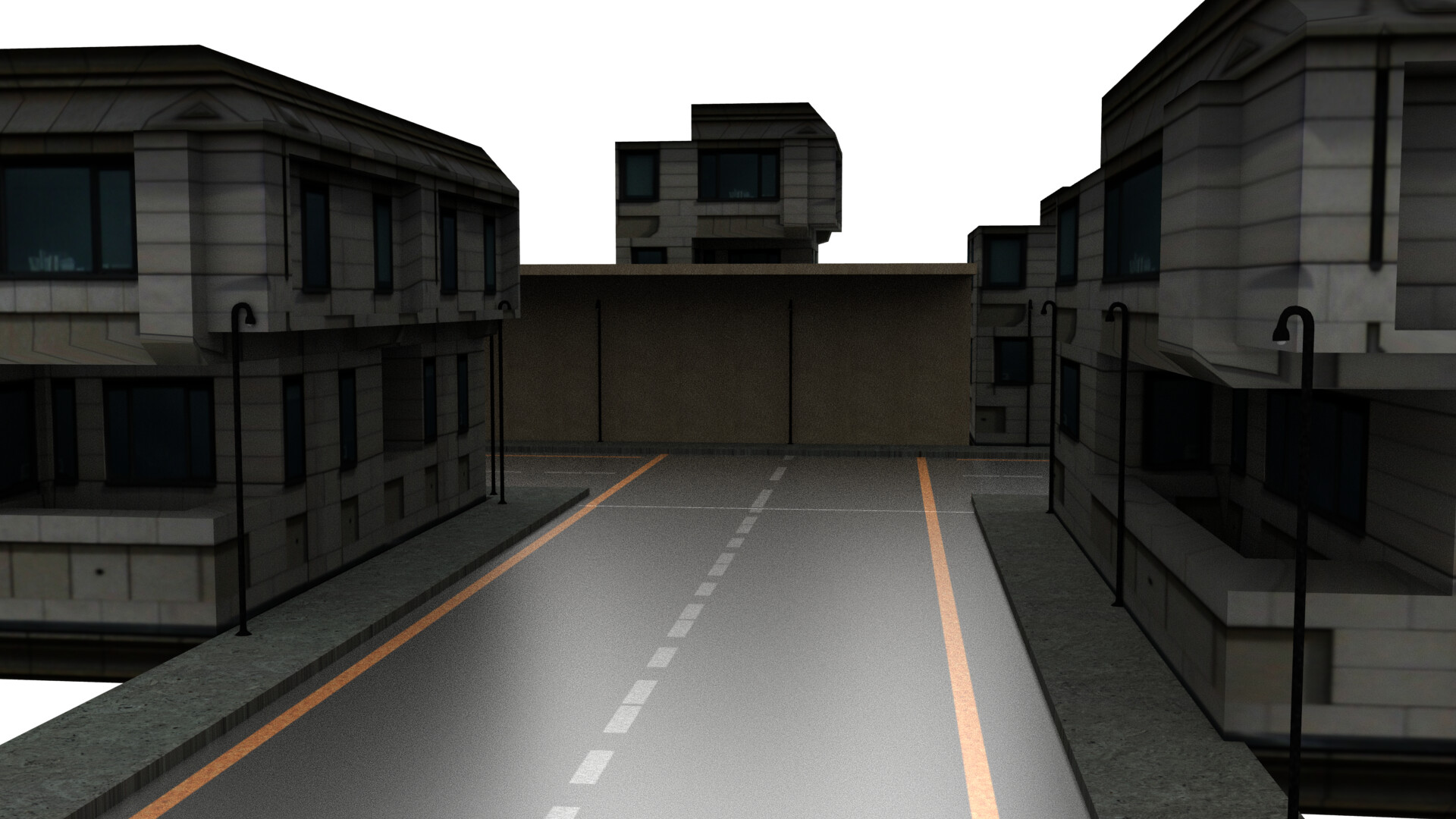 ArtStation - City Corner Scene