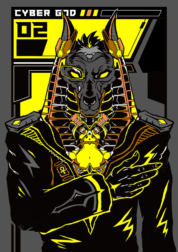 ArtStation - CYBER GOD THE END OF NEW WORLD 超獸團 Super Monster Team