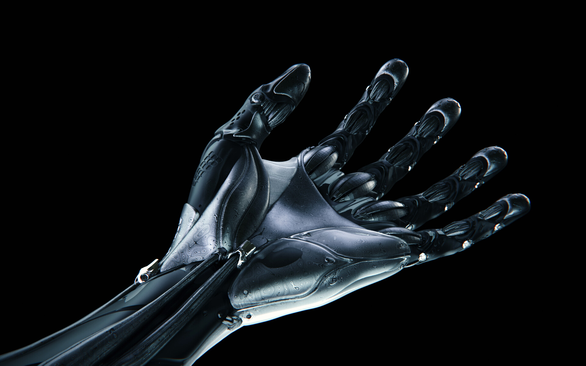 ArtStation - Bionic Muscle hand