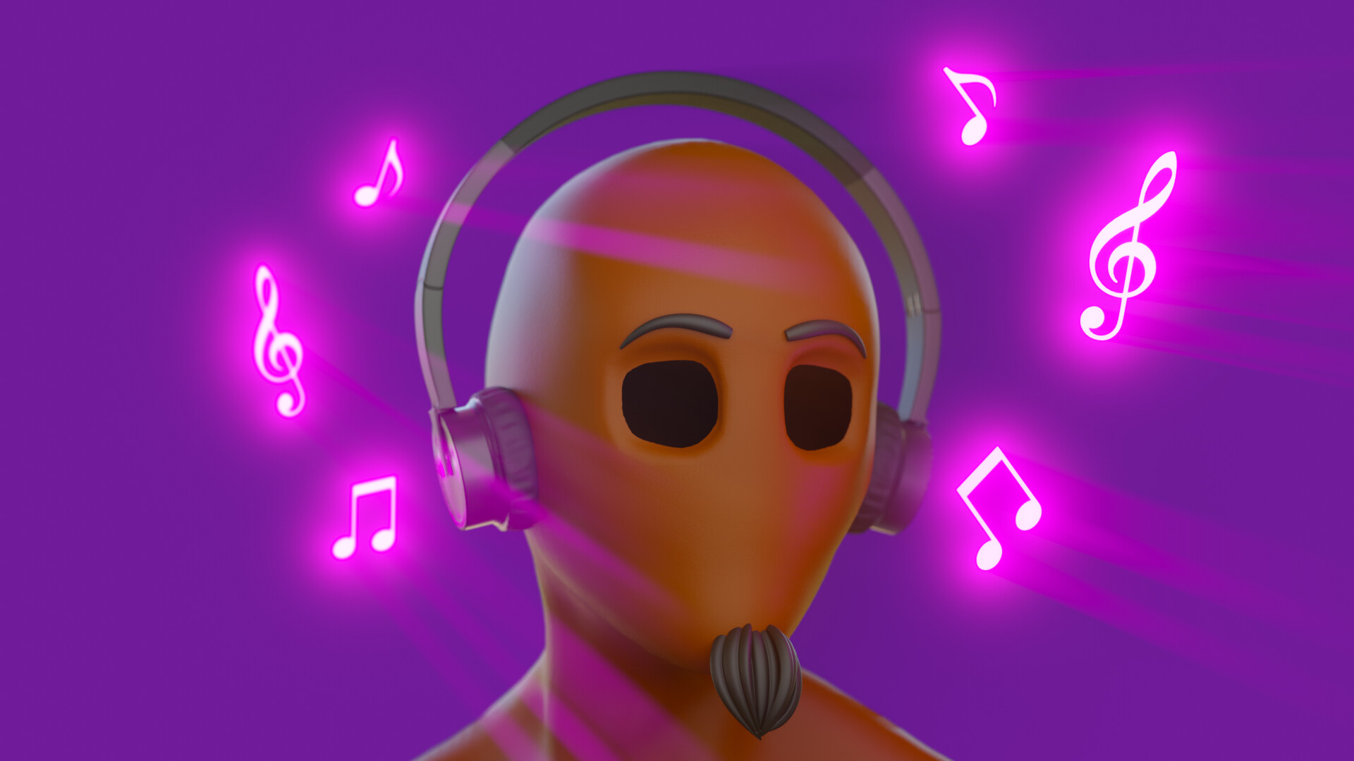 ArtStation - Vibing head