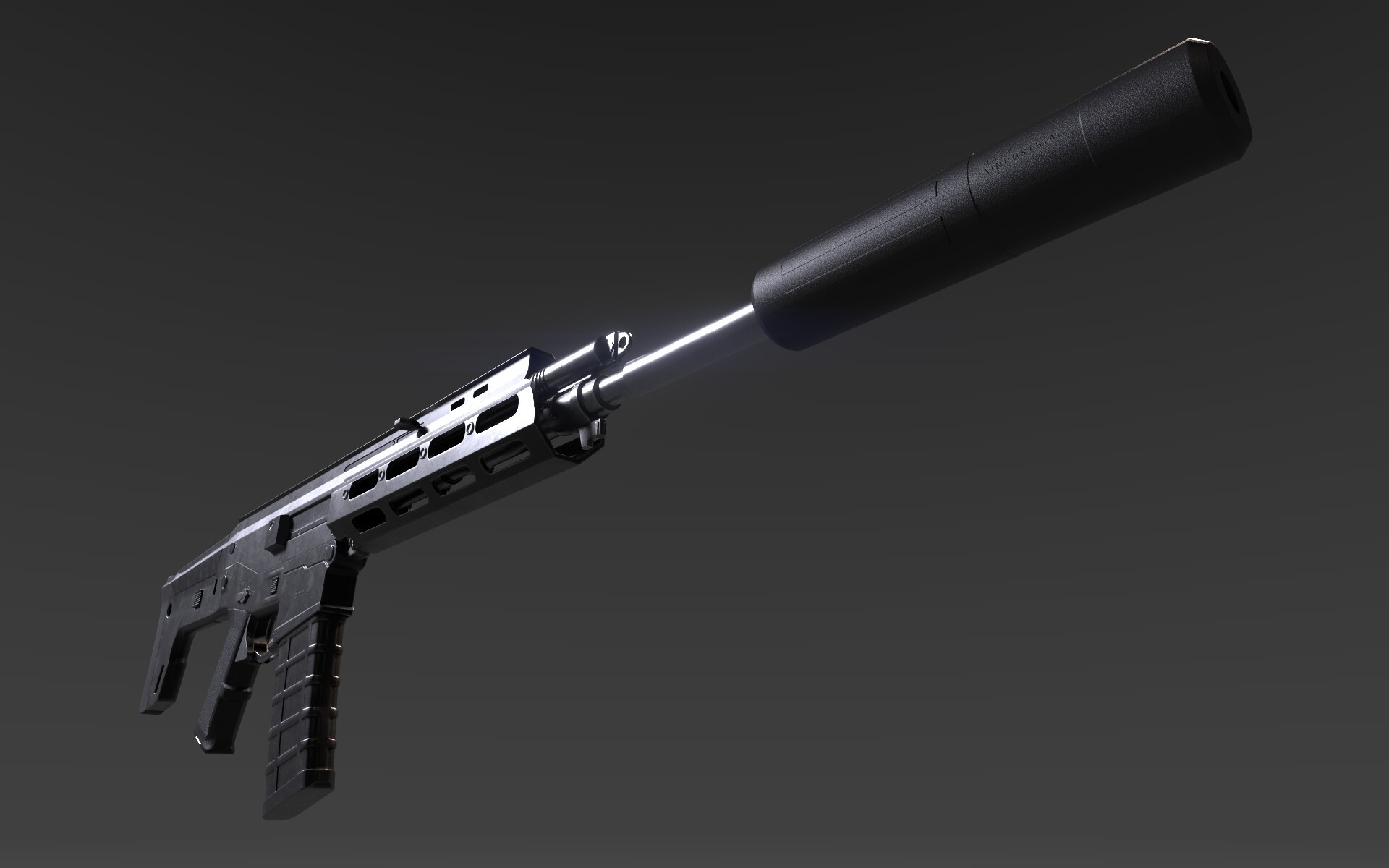 ArtStation - ACR Gun model