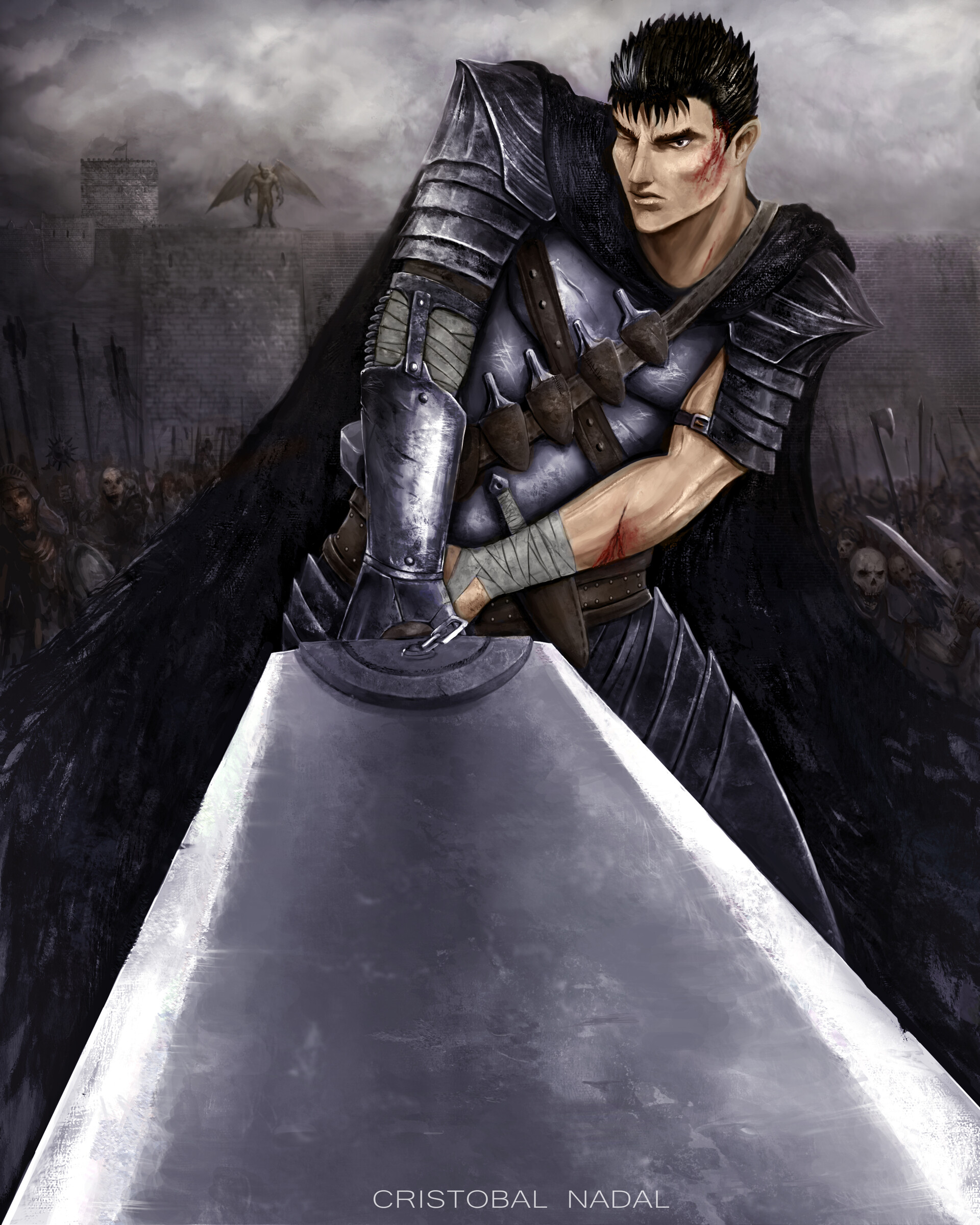 ArtStation - Guts - The black swordsman