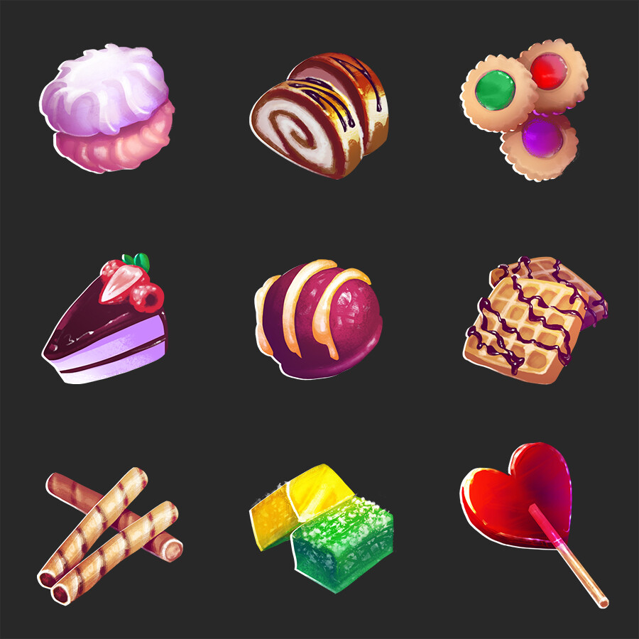 ArtStation - Sweets & Drinks