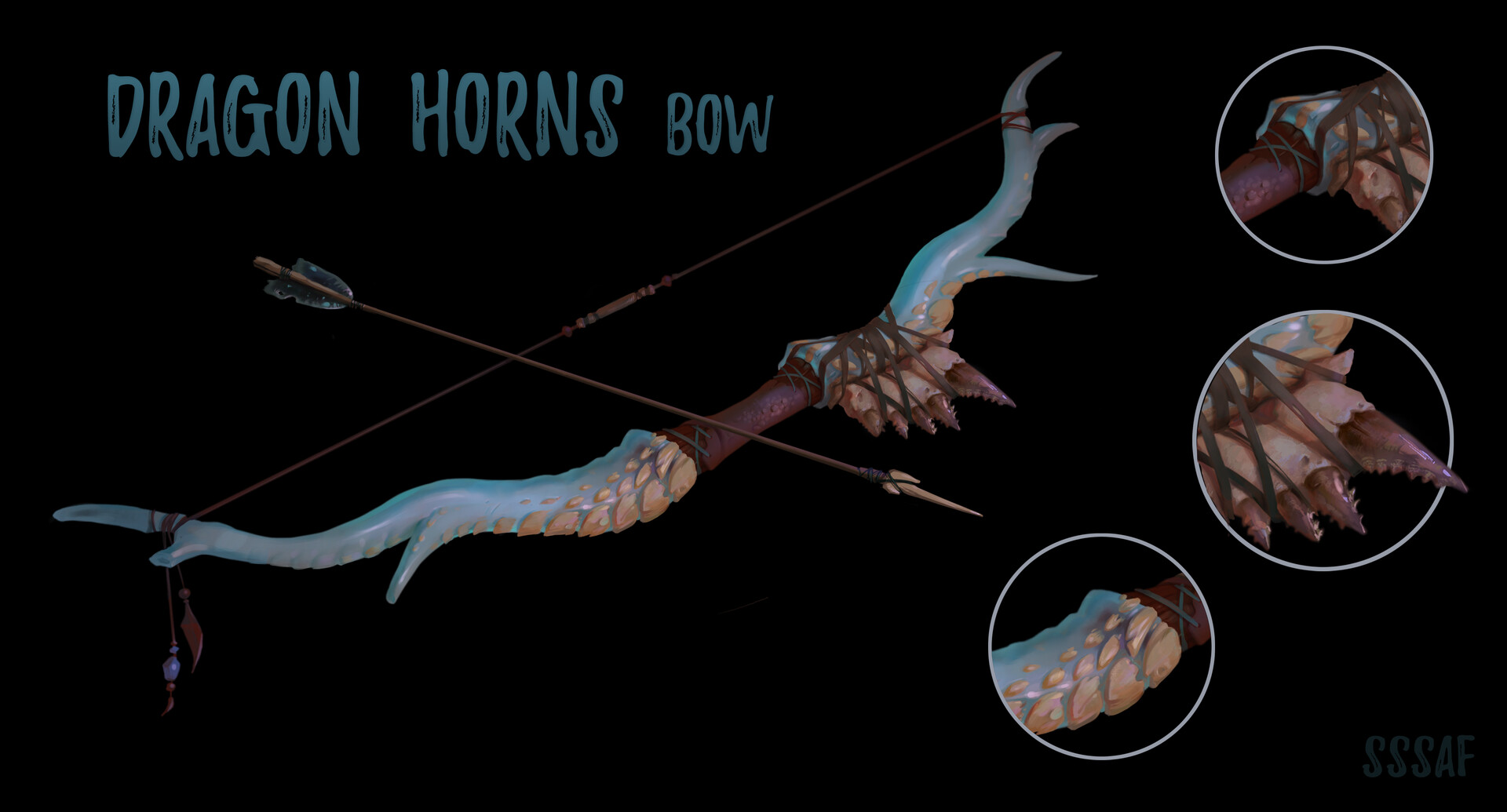 ArtStation - Dragon horns