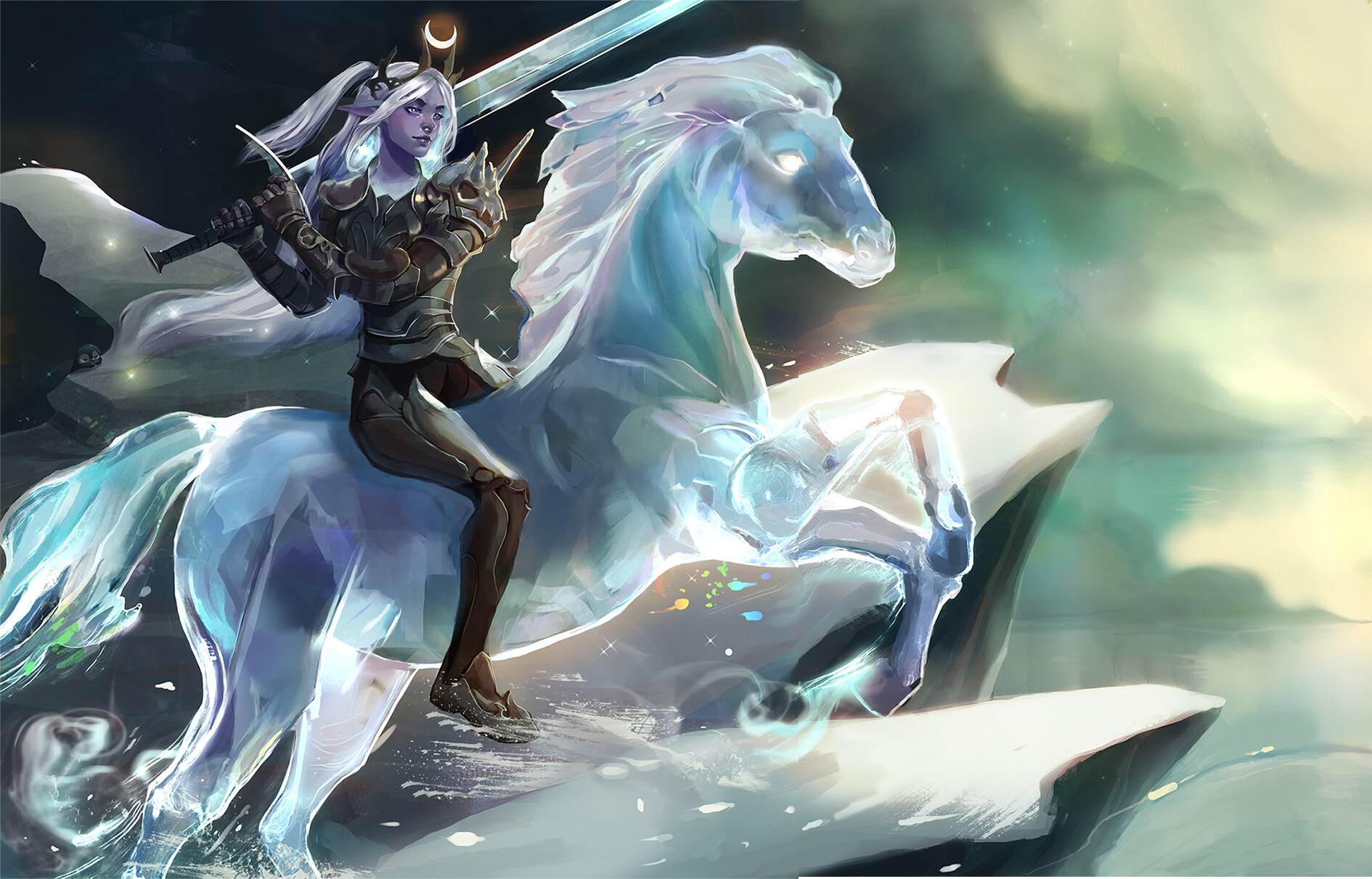 ArtStation - Lunar Ice Knight