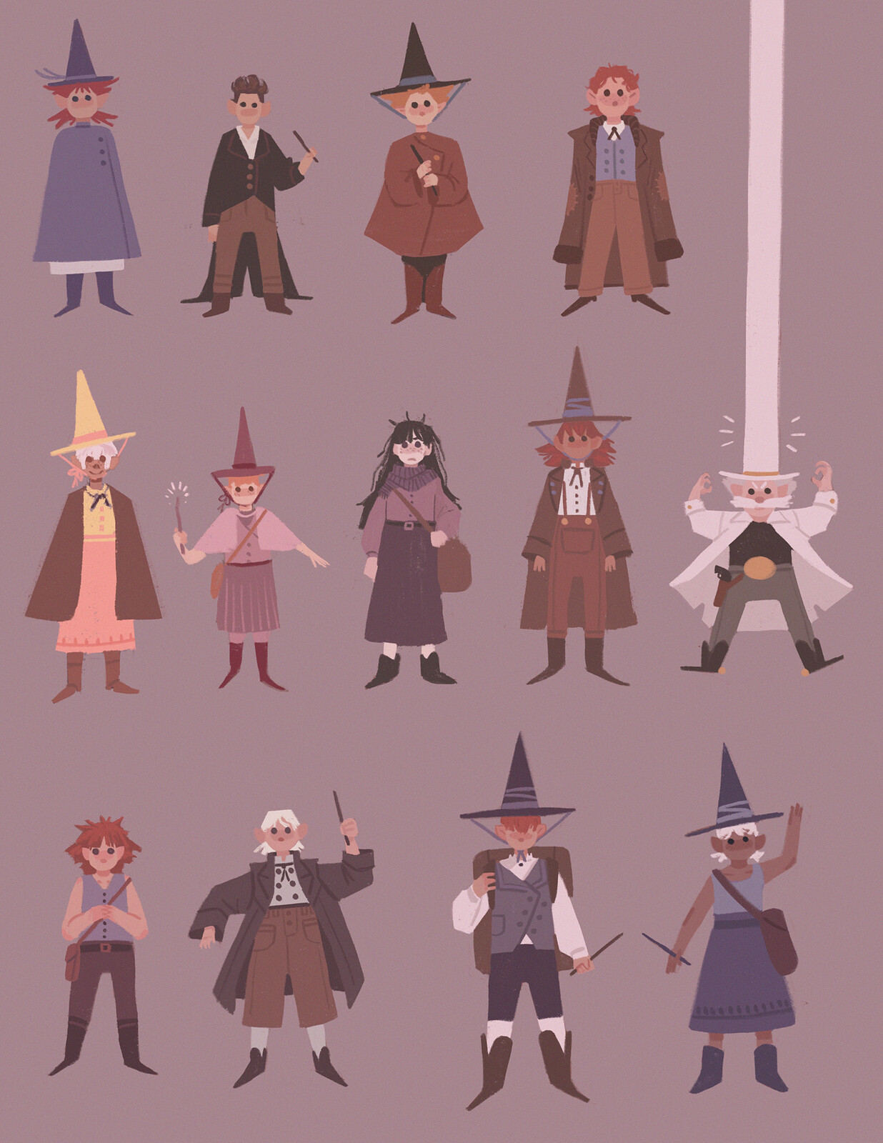 Madison Ward - DnD characters