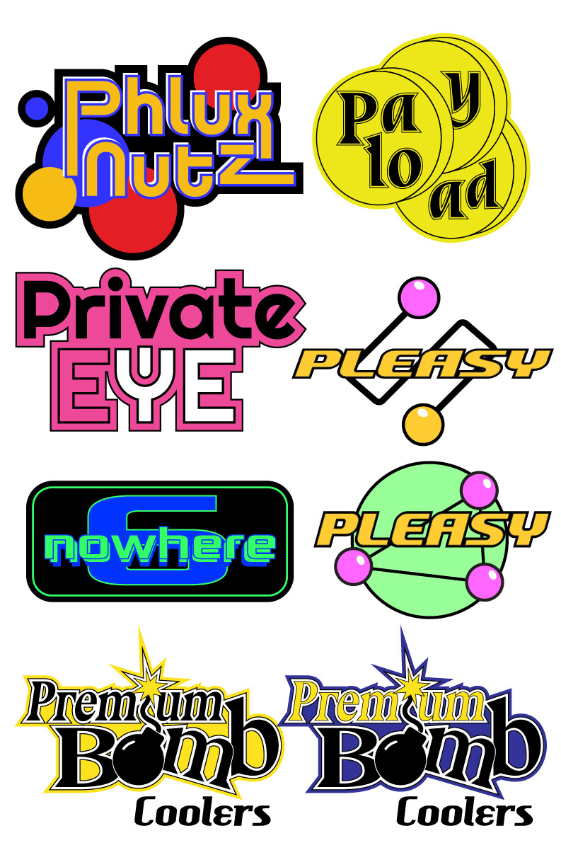 COM98 - Joyride Universe Logos and Graphic Design