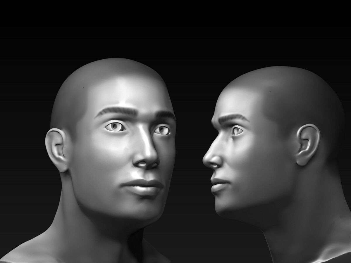 ArtStation - First Human Face Anatomy