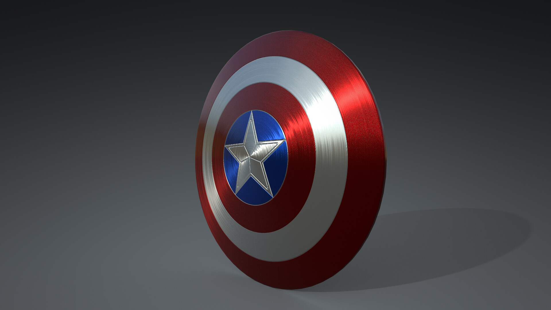 ArtStation - Captain America's shield