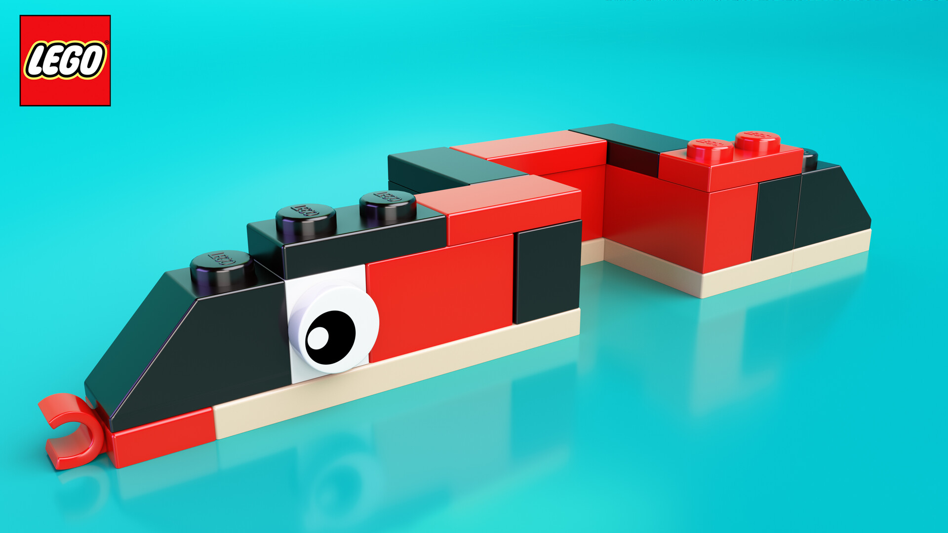ArtStation - 3D Snake Lego Fan Art