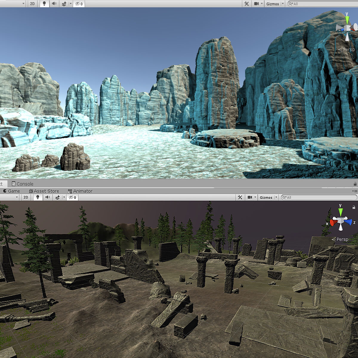 ArtStation - Development of level design in Unity for VR games.