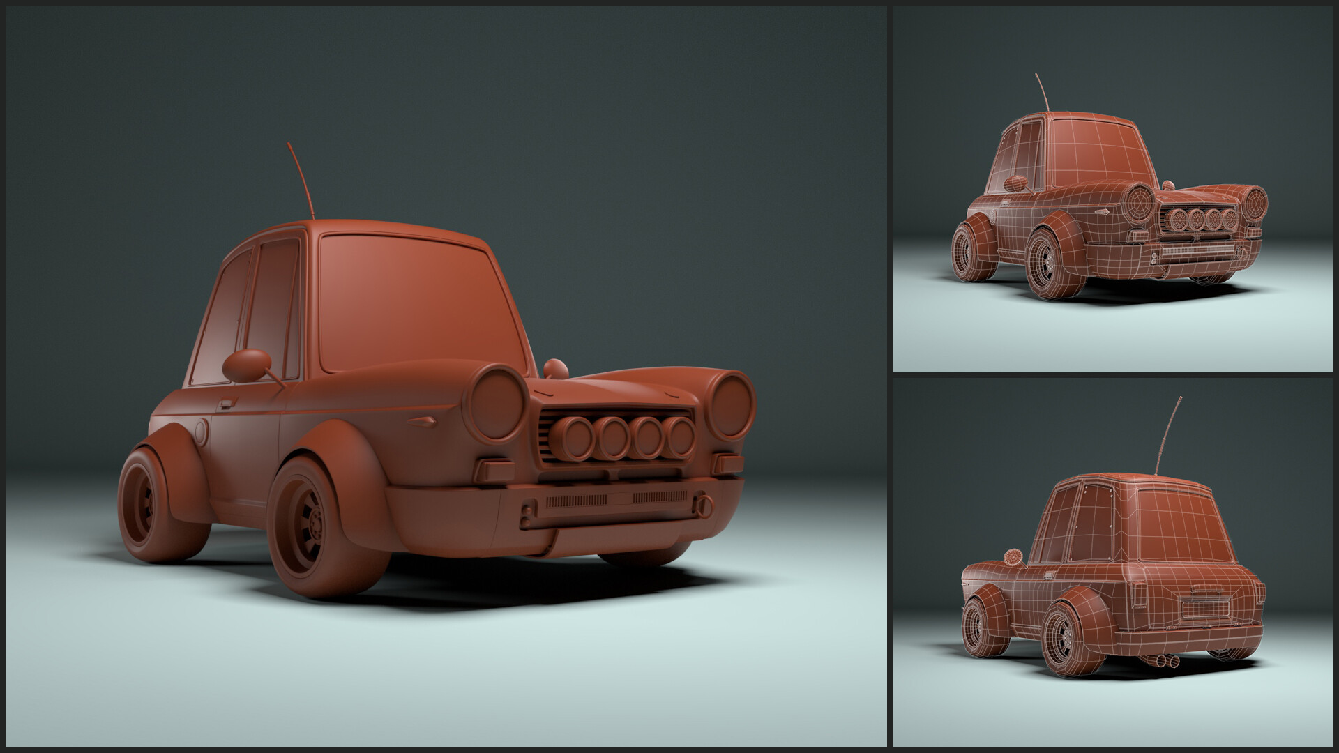 ArtStation - Car Cartoon