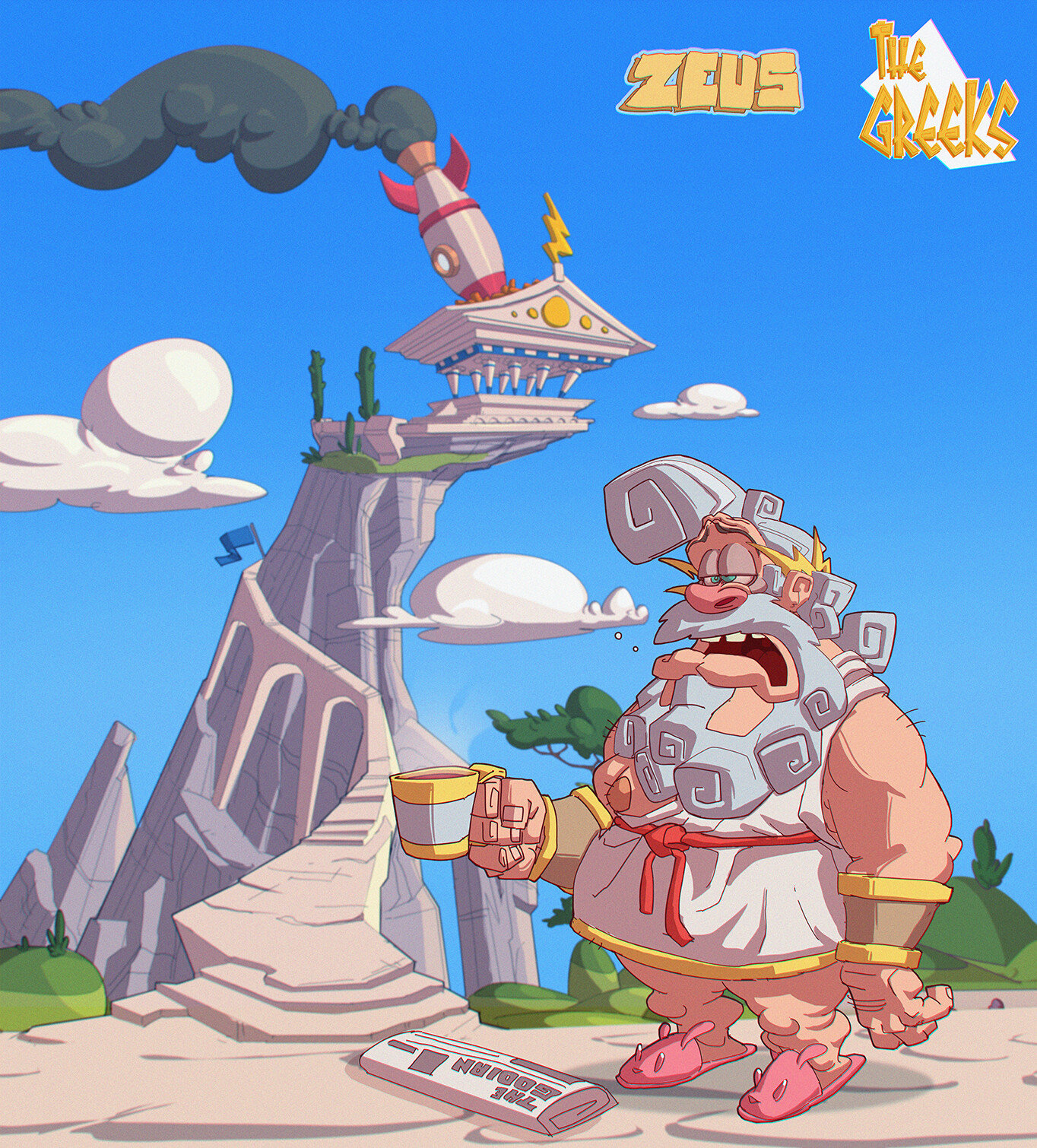 ArtStation - Good Morning Zeus!