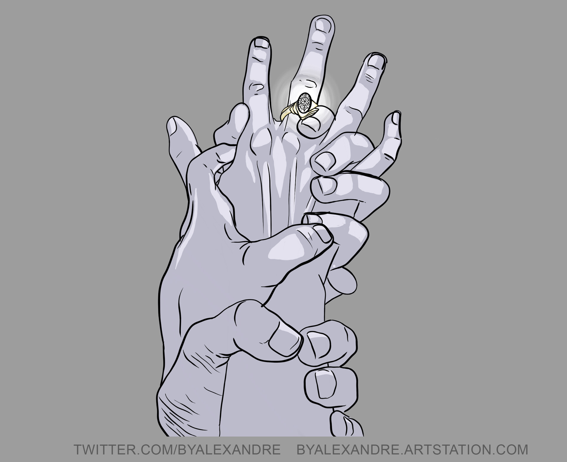 ArtStation - MYSTIKAL MULTIPLE HAND