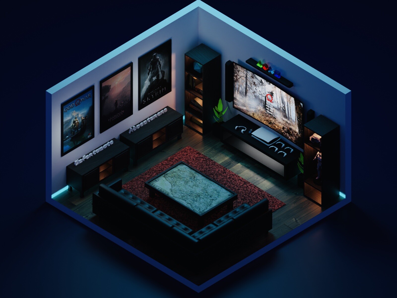 ArtStation - Gaming Room