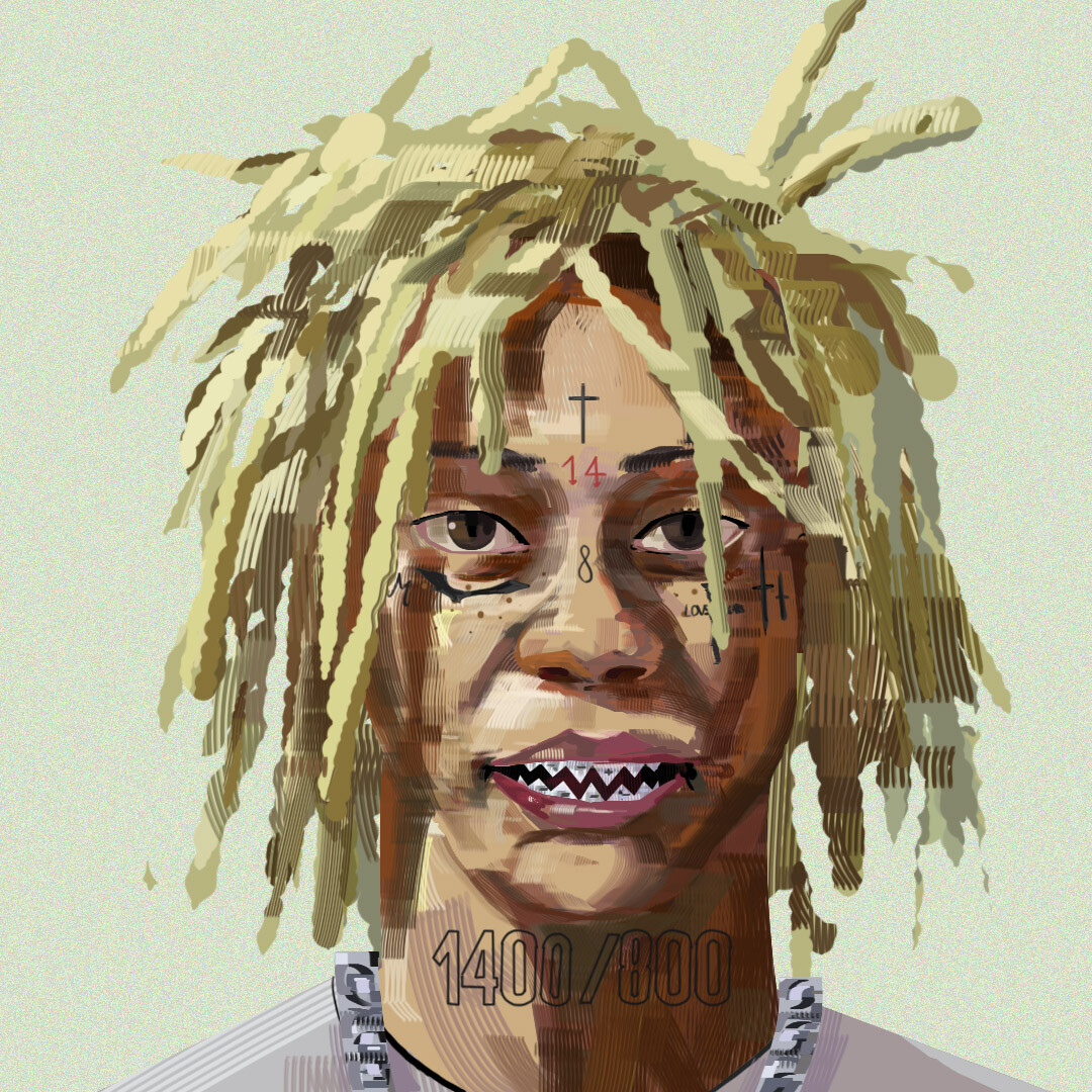 Artstation Portrait Of Trippie Redd