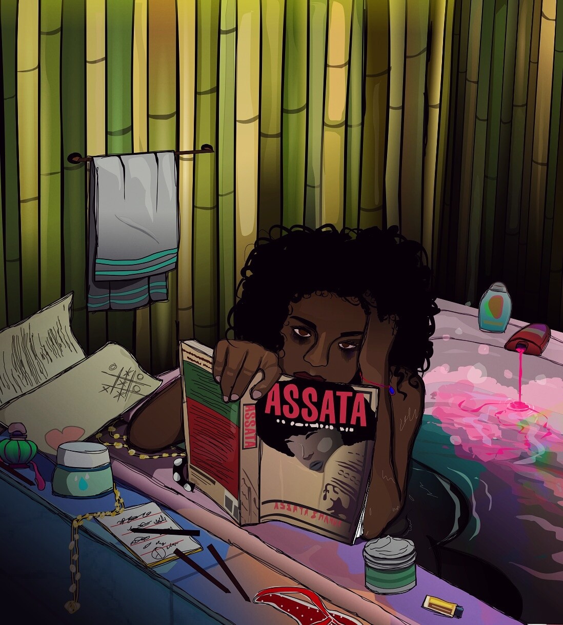 Kevin Philippe - Bath time; Assata: An Autobiography