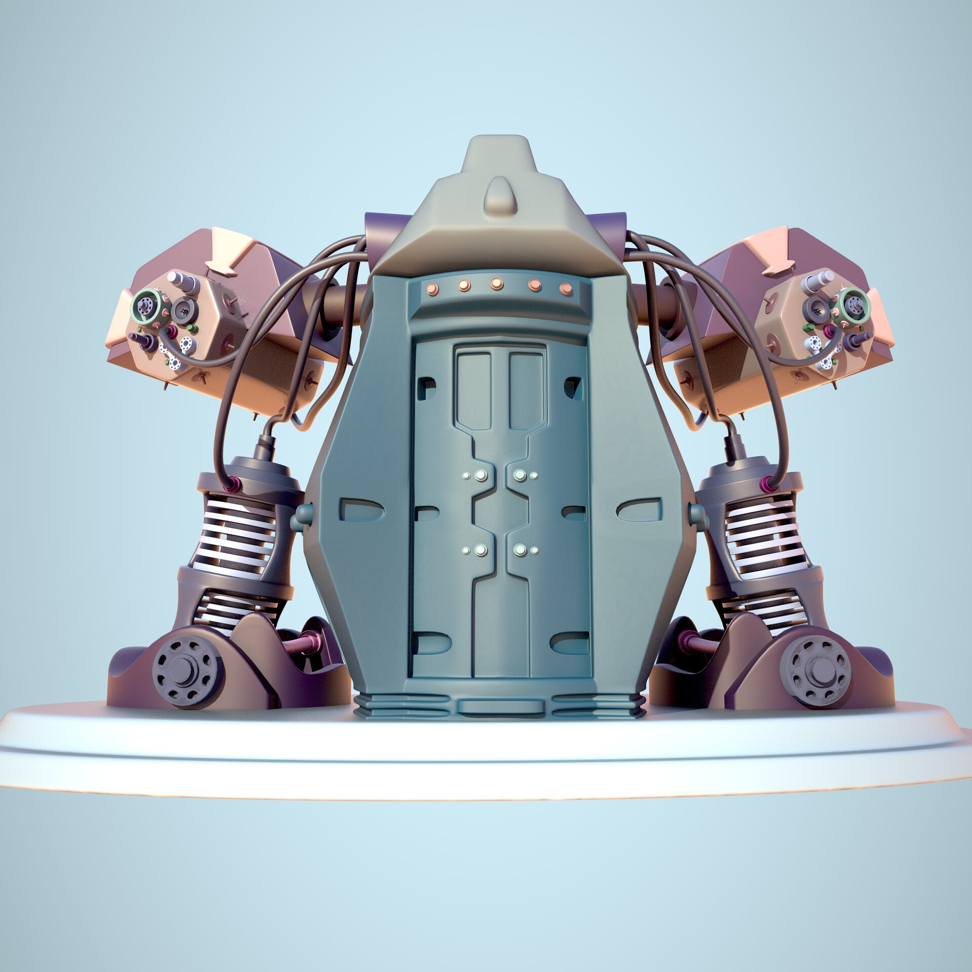 ArtStation - Cartoon Machine // 3D