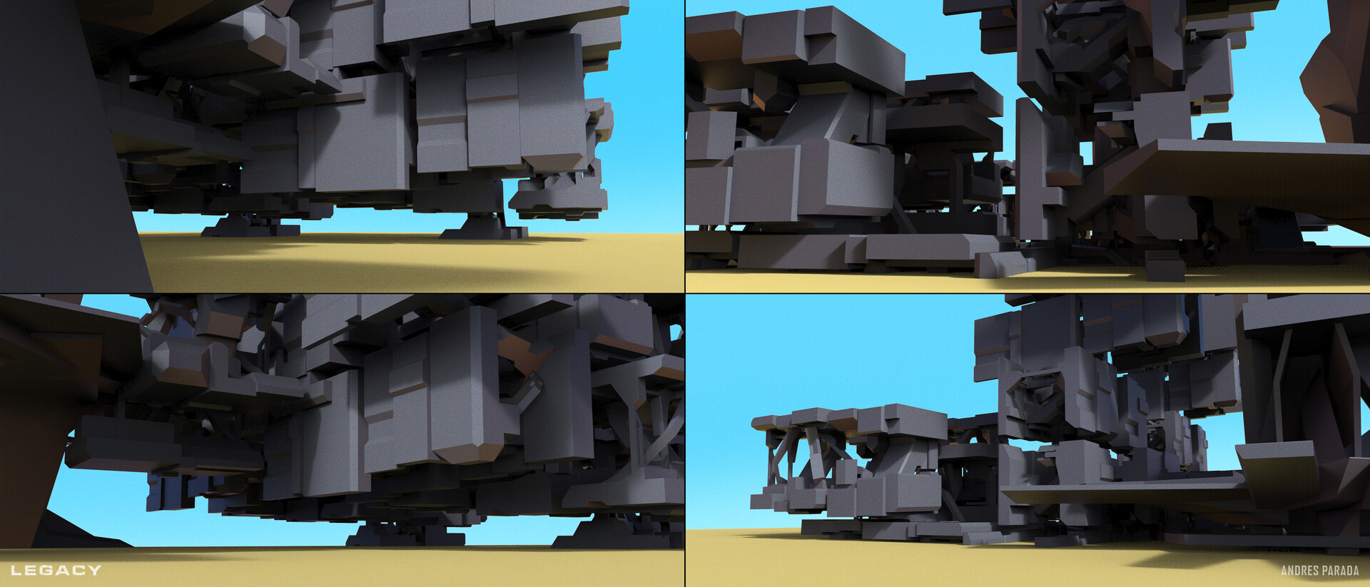 ANDRES PARADA - Ruins of the Past