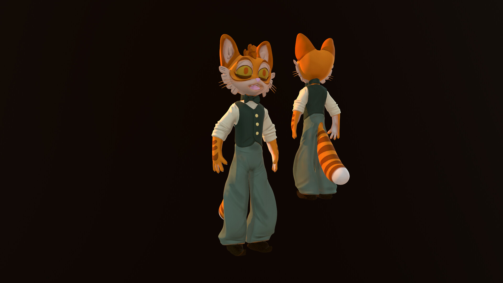ArtStation - Calvin "Freckle" McMurray from Lackadaisy