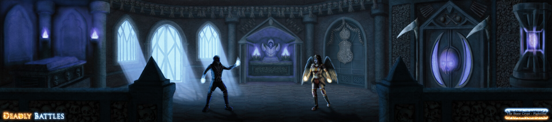 ArtStation - The Bone Crypt - Fightline