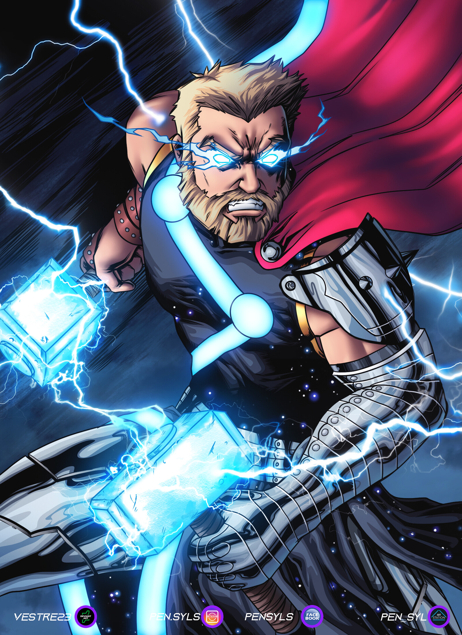 ArtStation - DAY14_Thor