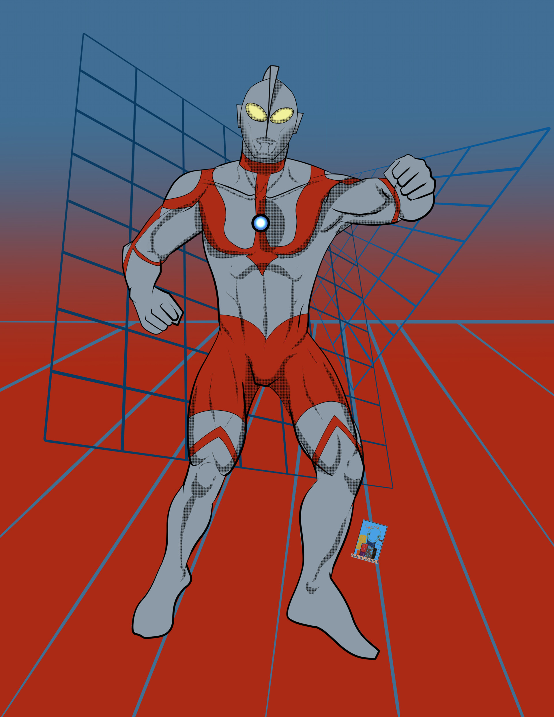 ArtStation - 60s Ultraman
